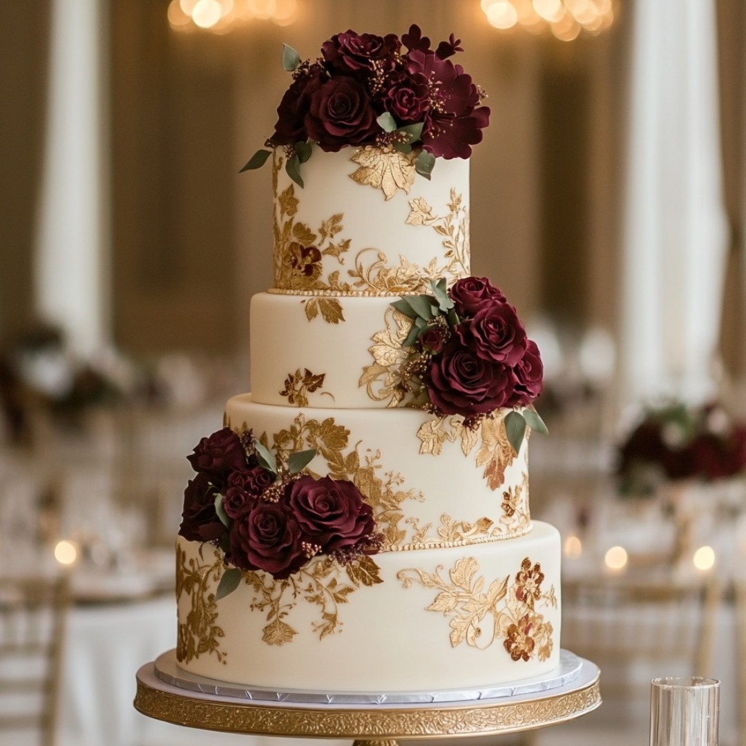 Burgundy and Gold Winter Wedding Colors: Stunning Tips to Wow - Yeah ...