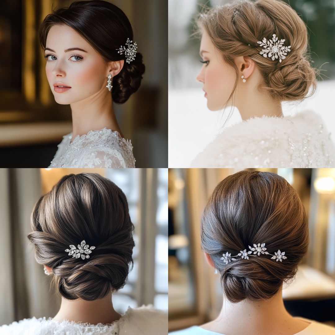 Elegant Winter Wedding Hairstyle Ideas: Get Inspired - Yeah Weddings