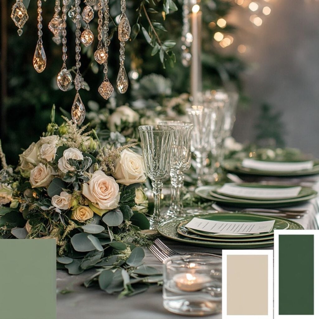 Stunning Green Winter Wedding Ideas | Get Inspired - Yeah Weddings