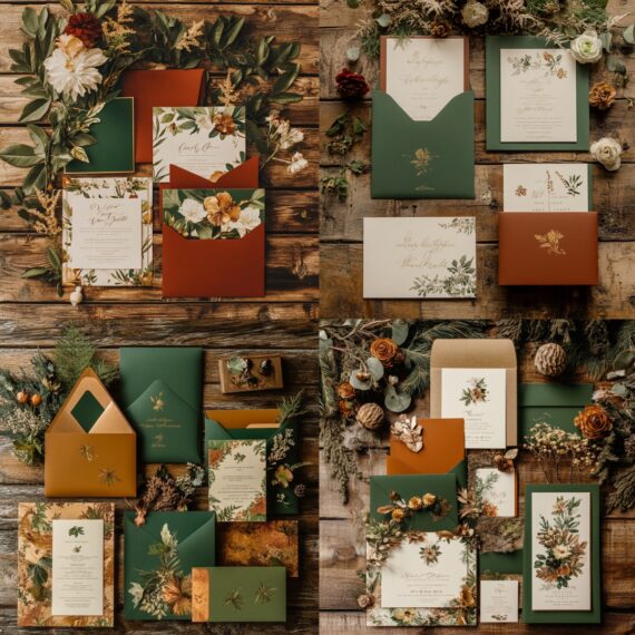 Rust and Forest Green Winter Wedding Colors: Elegant Tips You’ll Love ...