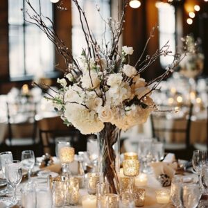 Elegant January Wedding Centerpieces: Cozy & Chic Ideas🌲 Discover ...