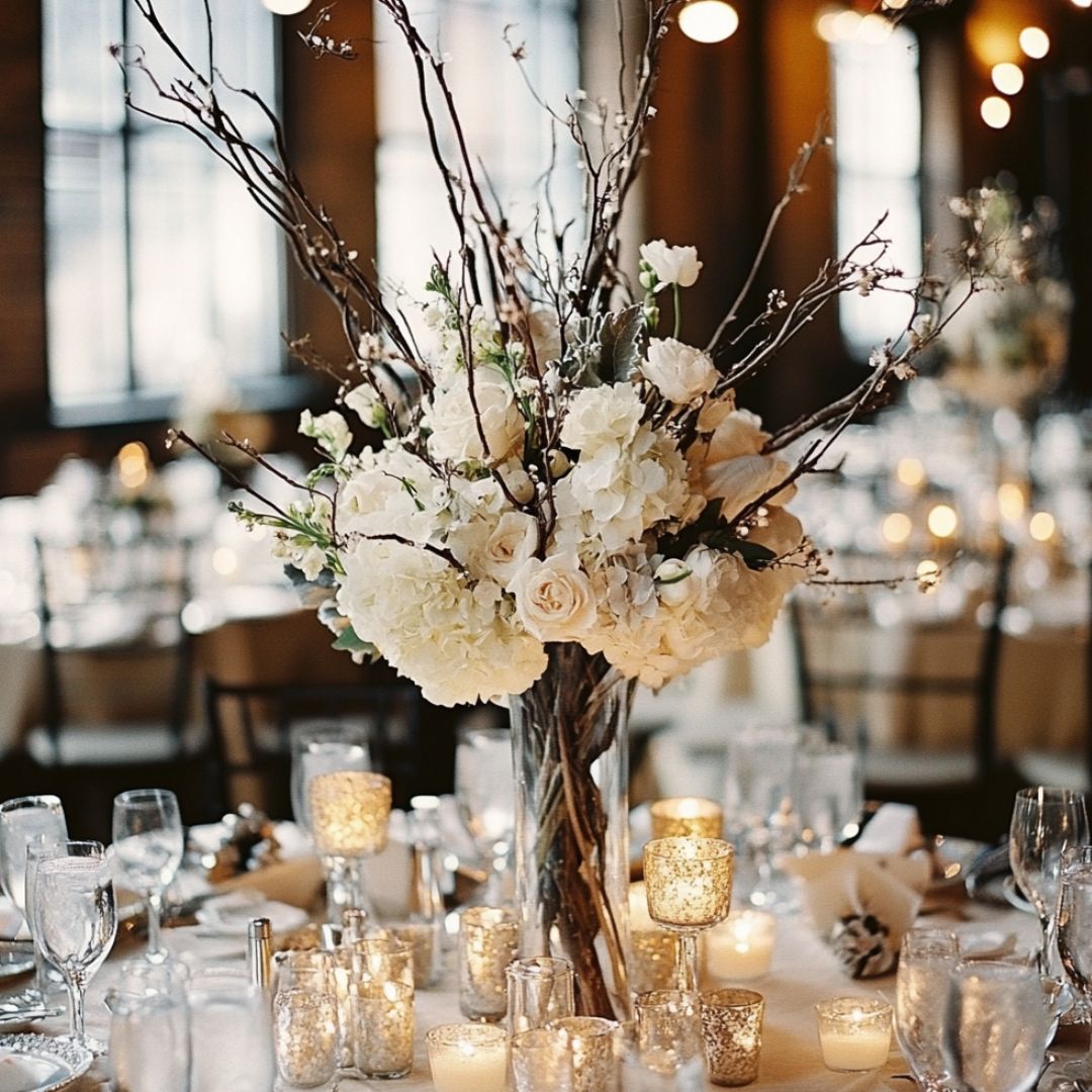 Elegant January Wedding Centerpieces: Cozy & Chic Ideas🌲 Discover ...
