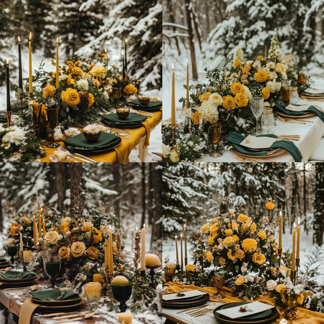 Mustard Aesthetic Winter Wedding Ideas: Warm & Stylish Tips - Yeah Weddings