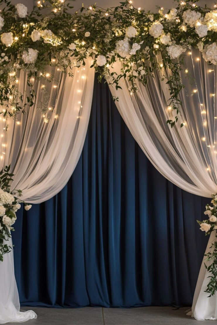 Elegant Navy and Cream Winter Wedding Colors: Ideas & Tips to Wow ...