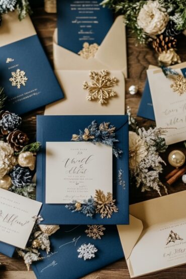 Elegant Navy and Cream Winter Wedding Colors: Ideas & Tips to Wow ...