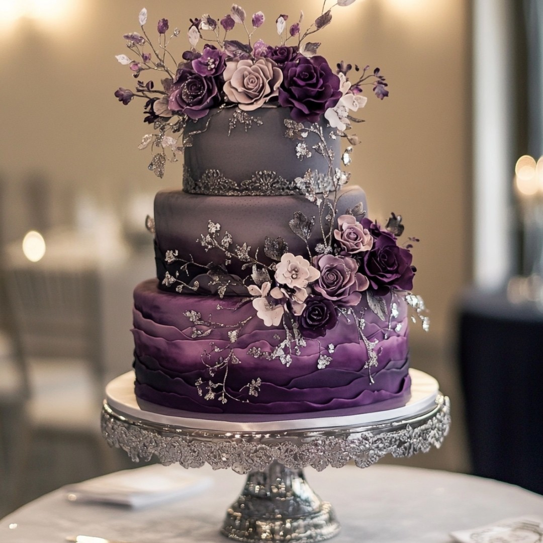 Plum and Gray Winter Wedding Colors: Elegant Ideas + Tips - Yeah Weddings