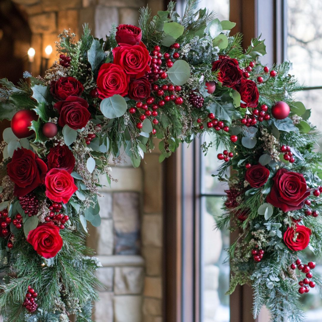 Dreamy Winter Wedding Flower Arch Ideas – Create Magic - Yeah Weddings