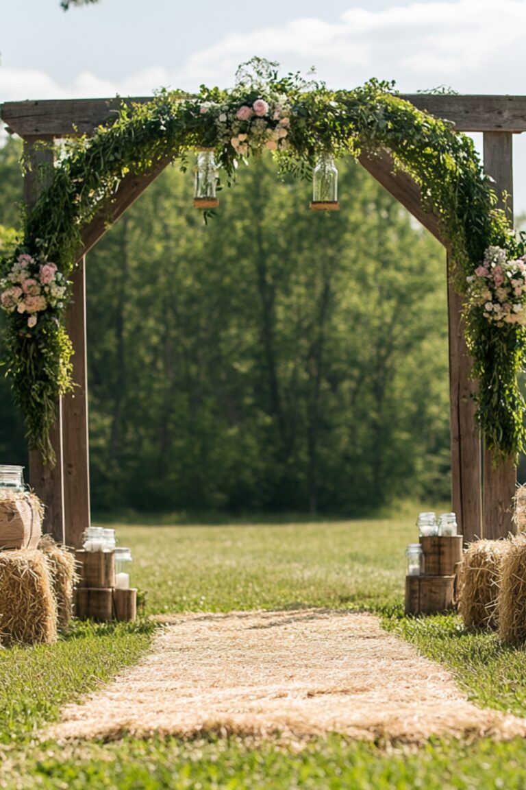 20 Rustic Wedding Ceremony Ideas: Create a Dreamy Vow Setting- Yeah ...