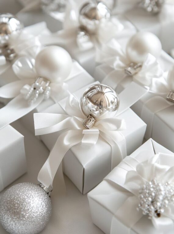 White and Silver Winter Wedding Colors: Elegant Ideas + Tips - Yeah ...