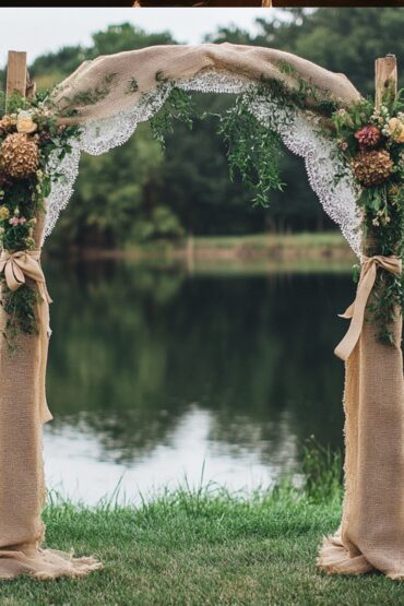 20 Rustic Wedding Arch Ideas & Tips for Your Dream Ceremony - Yeah Weddings