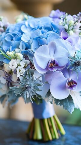 10 Stunning Blue Wedding Flower Ideas for a Dreamy Bouquet! Get ...