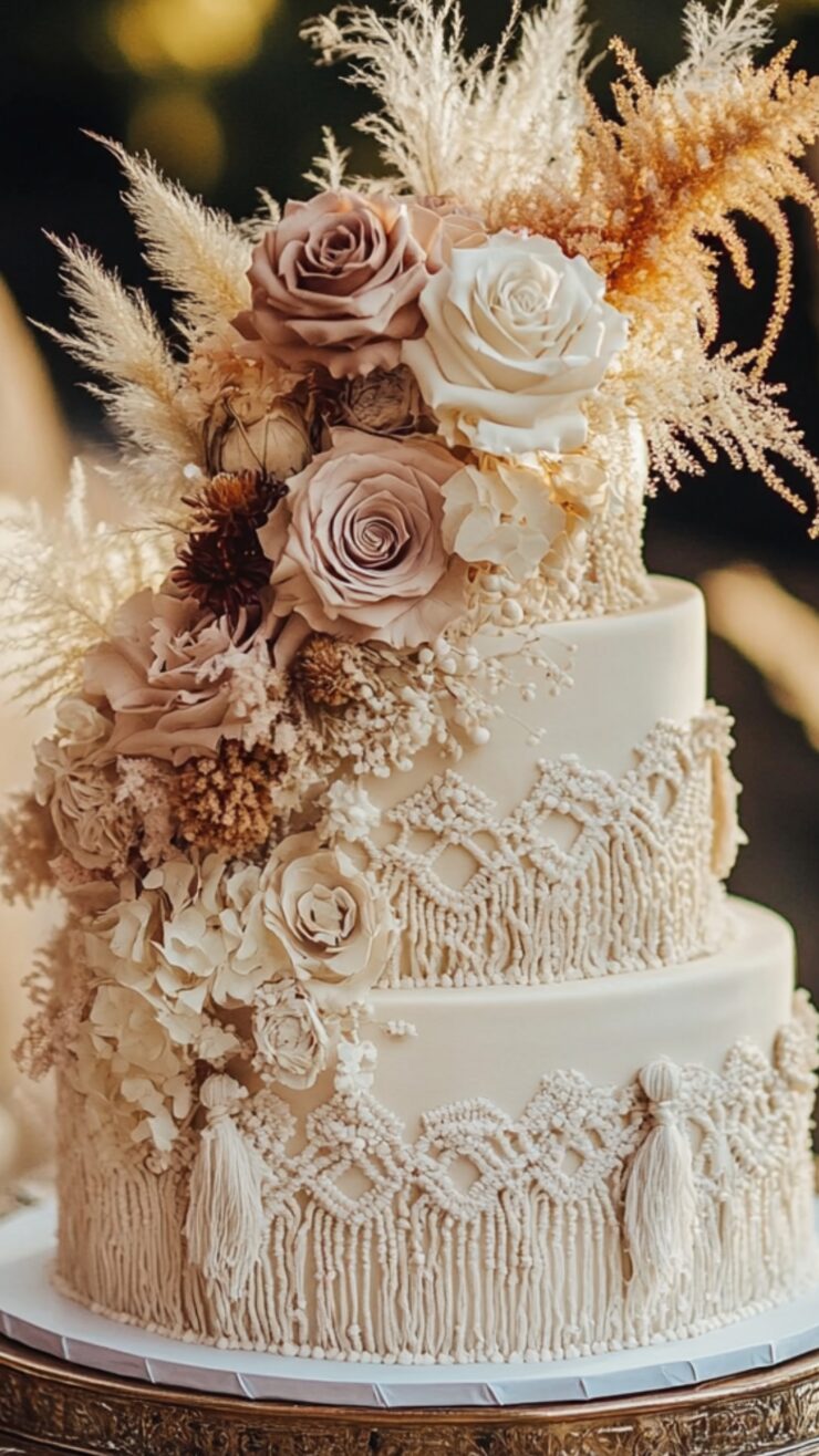 10 Gorgeous Backyard Wedding Cake Ideas You’ll Love! Get Inspired ...