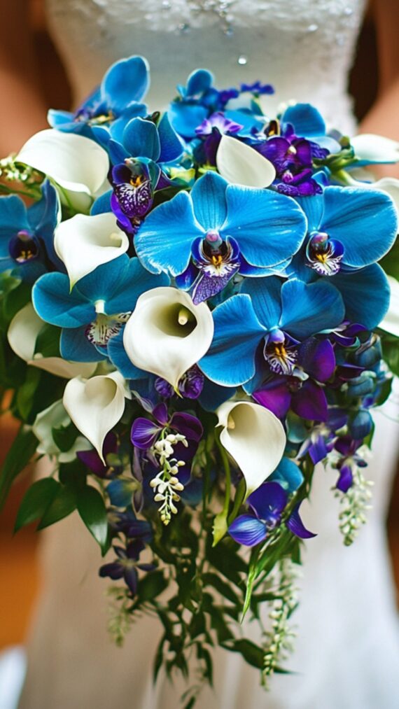 10 Stunning Blue Wedding Flower Ideas for a Dreamy Bouquet! Get ...