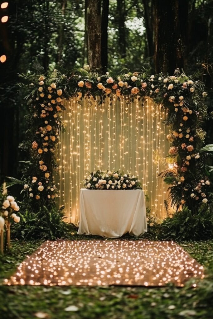10 Stunning Forest Wedding Backdrop Ideas You’ll Love – Get Inspired ...