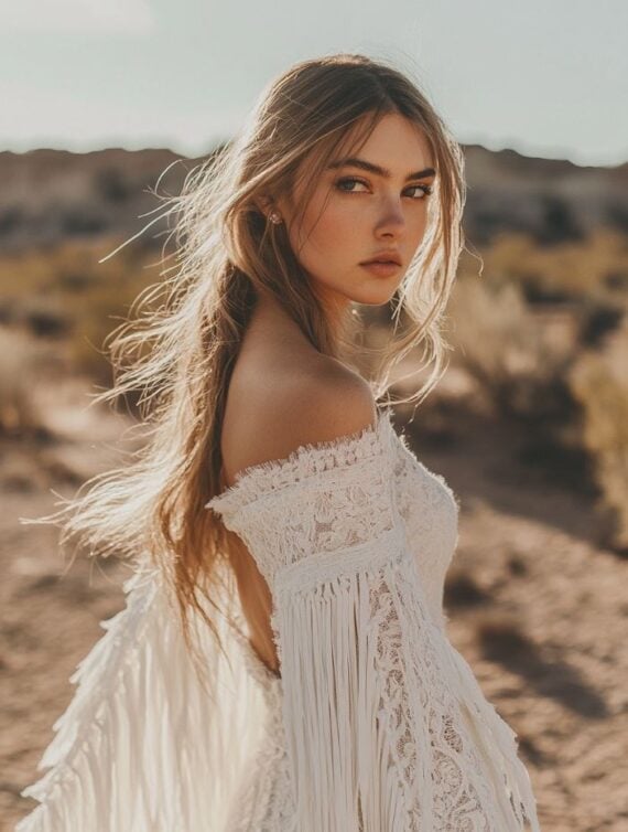 20 Stunning Western Wedding Dress Ideas You’ll Love - Yeah Weddings