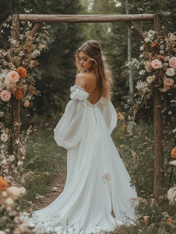 Dreamy Forest Wedding Dress Ideas: Style Guide for Your Big Day - Yeah ...