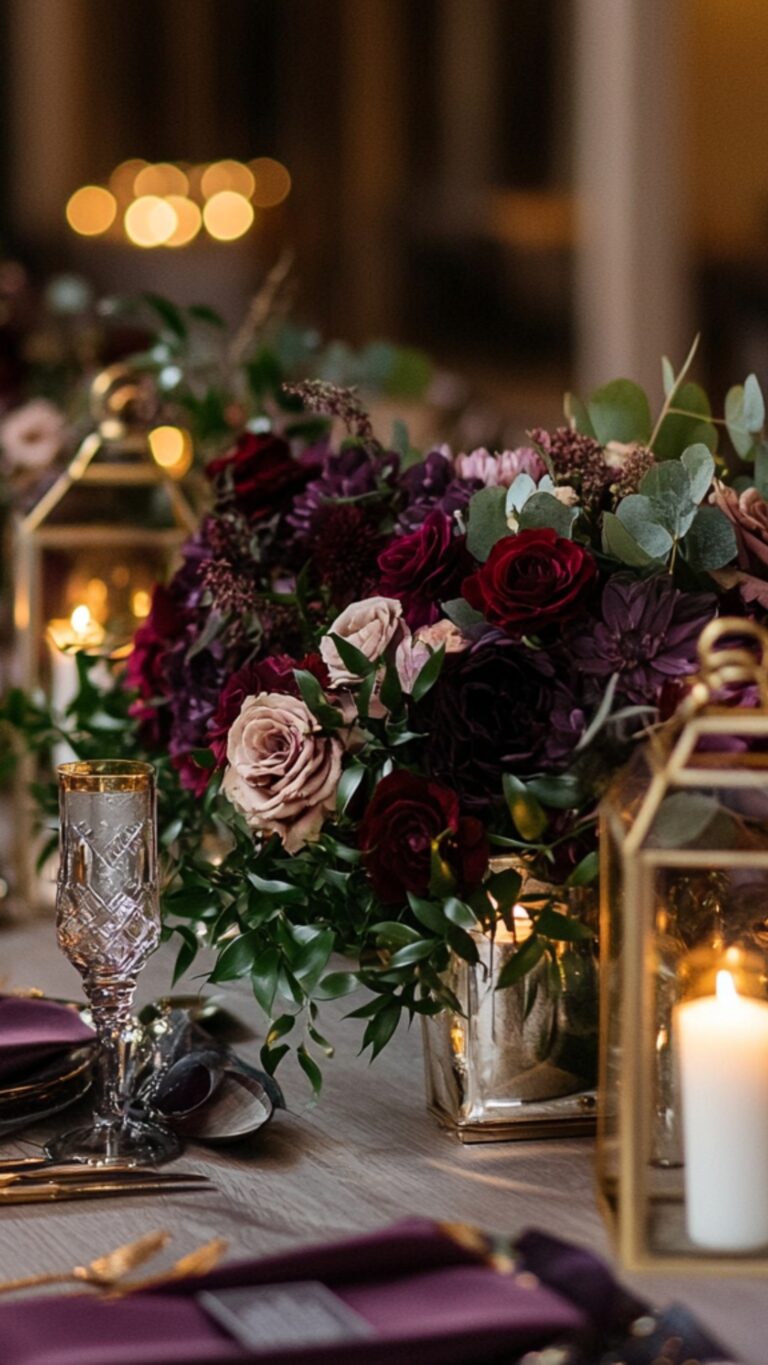 Stunning Purple and Burgundy Wedding Color Ideas You’ll Love - Yeah ...