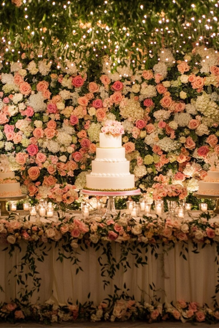 Stunning Wedding Cake Table Ideas: Design Tips You’ll Love - Yeah Weddings