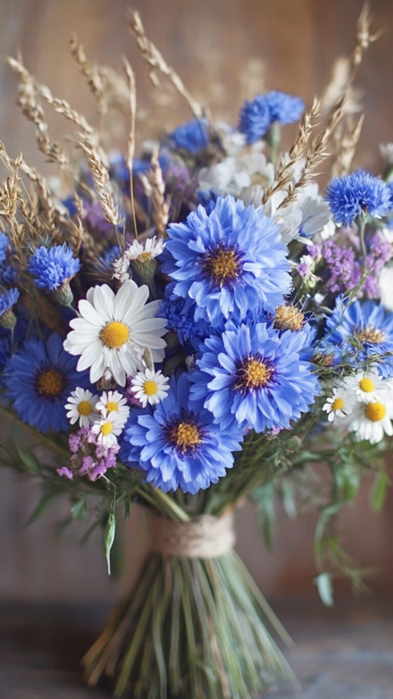 10 Stunning Blue Wedding Flower Ideas for a Dreamy Bouquet! Get ...