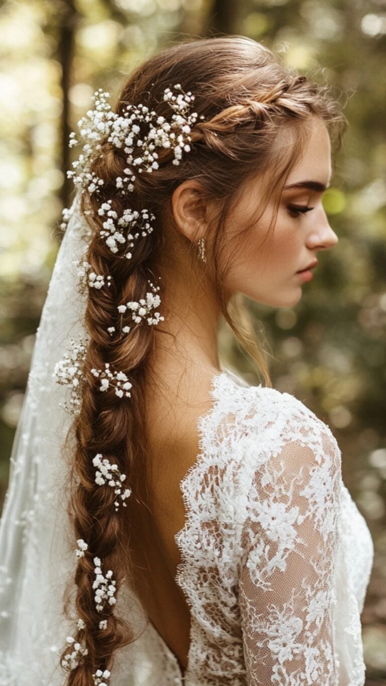 15 Breathtaking Forest Wedding Hairstyle Ideas to Try - Yeah Weddings